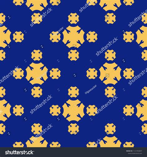 Vector Geometric Seamless Texture Luxury Ornamental Stock Vector