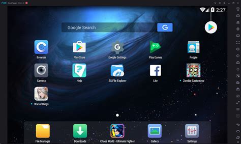 Nox App Player Emulating Android On The Computer