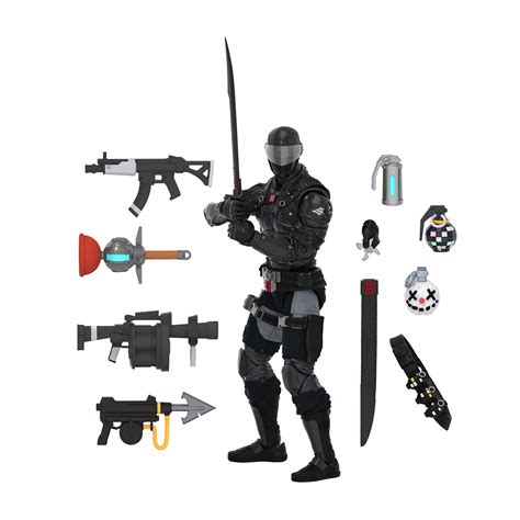 Fortnite And Gi Joe Collab Snake Eyes Figure Arrives From Hasbro