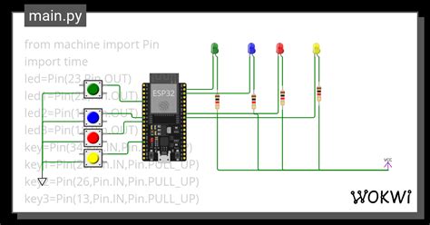 Wokwi Online ESP32 STM32 Arduino Simulator
