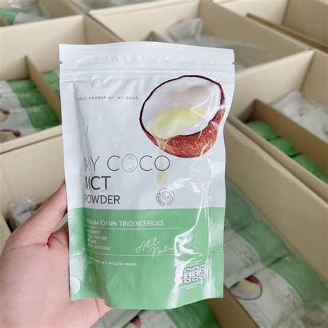 My Coco Mct Powder 120g มายโคโค่ น้ำมันมะพร้าวสกัดเย็นแบบผง Th