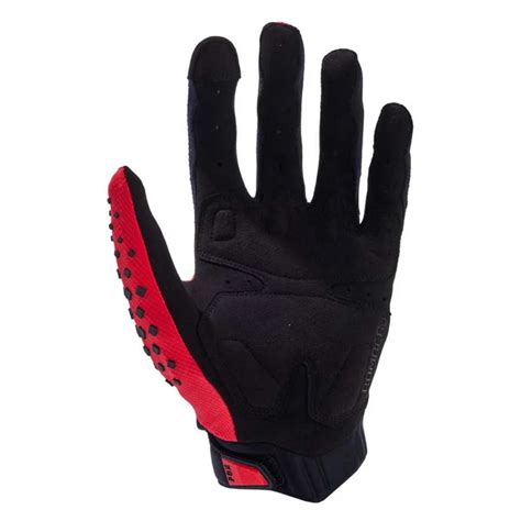 Fox Racing Mx Bomber Lt Ce Off Road Gloves Red Motardinn