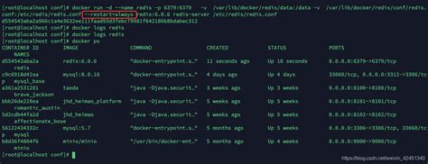 Docker 启动redis60 一直重启中redis 反复重启 无提示 Csdn博客