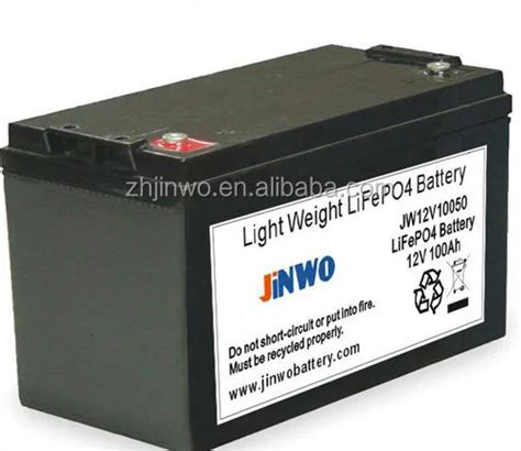 Medical Device Battery JW1250100 JINWO TECHNOLOGY Lithium