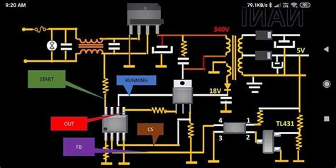 Mini Projector Circuit Diagram