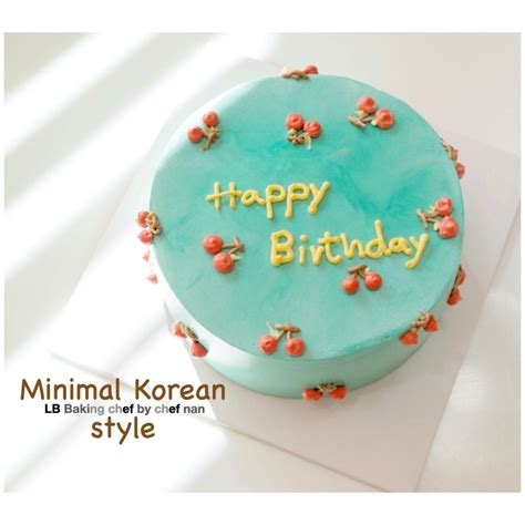 🍓🍞 Minimal Korean Style 🍰🎂 🎊🧁 หลักสูตรเค้ก 1 วัน เป็น Minimal Cake สไตล์เกาหลี จะได้เรียนเทคนิค