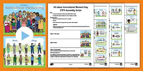 International Womens Day Eyfs Assembly Pack Teacher Made