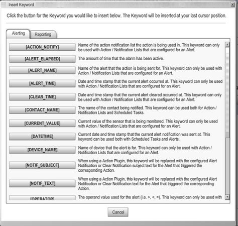 Insert Keyword Avtech