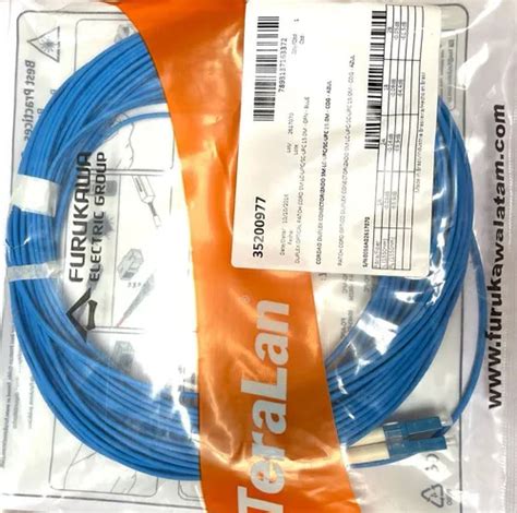 Cordão Duplex Furukawa Monomodo Sm Sc Upc X Lc Upc metros Parcelamento sem juros