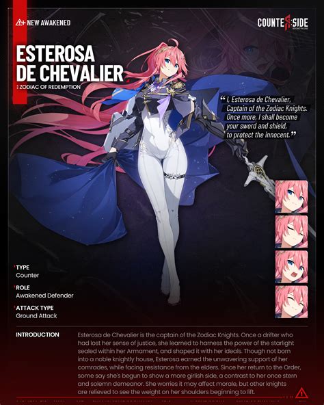 Esterosa De Chevalier Counterside Commentary English Commentary