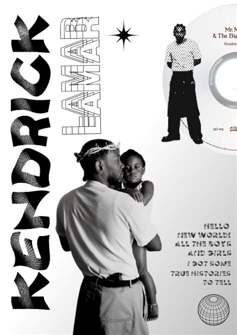 Kendrick Lamar Poster Mr Morale And The Big Steppers Poster Music
