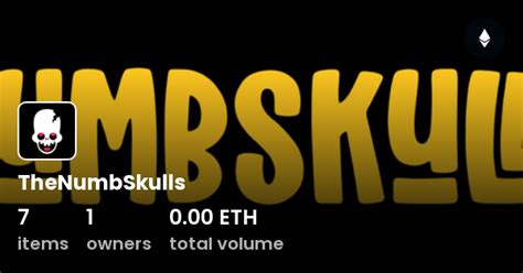 Thenumbskulls Collection Opensea