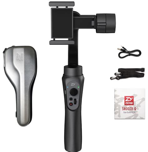 Zhiyun Smooth-Q este un gimbal pentru smartphone cu stabilizare pe 3 ...