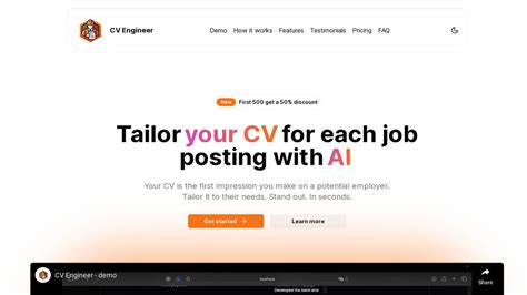 Cv Engineer Featuresalternativesfaq And More Toolerific