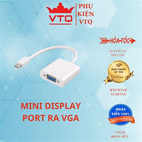 Cáp chuyển đổi mini display port ra vga Dây Cáp Chuyển mini Displayport