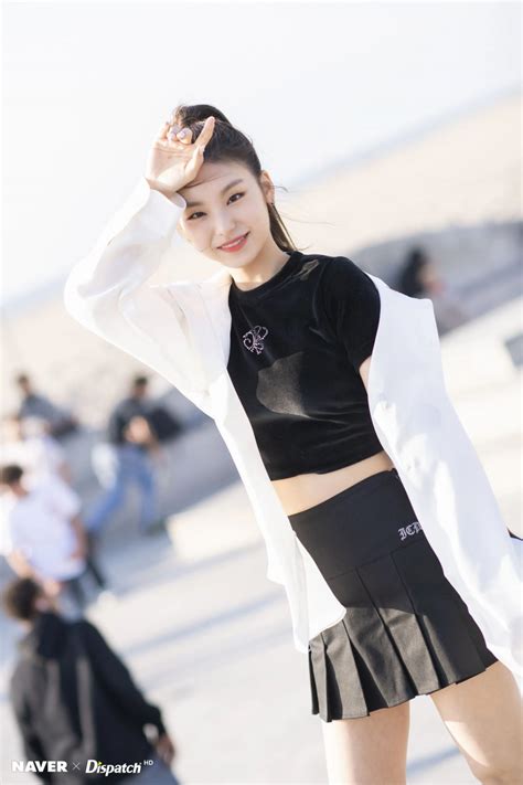 Itzys Yeji At Venice Beach La Photoshoot By Naver X Dispatch Kpopping