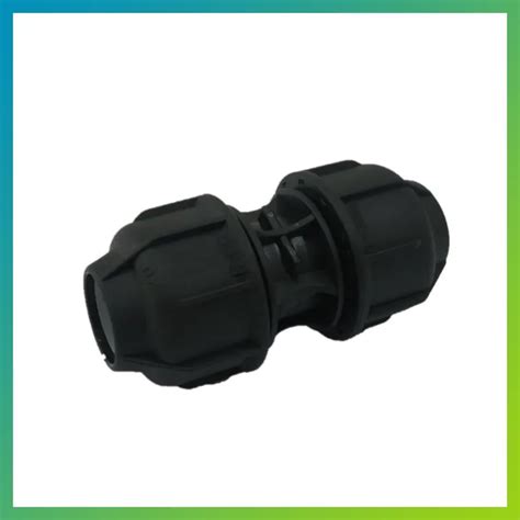 [10 Pcs] 20mm Poly Fitting Socket Hdpe P10 Paip Berkebun Paip Pertanian