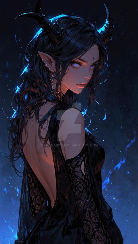Default A Mysterious And Alluring Dark Sorceress W By Ragnarokai On
