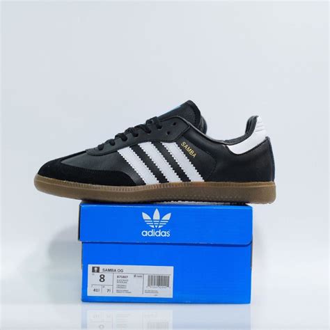 Adidas Samba Og Black Gum Fesyen Pria Sepatu Sneakers Di Carousell