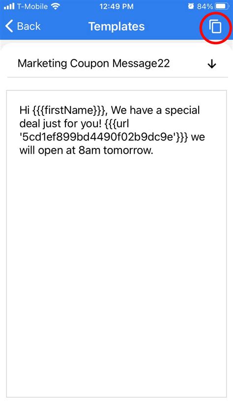 How To Use SMS Templates In The Sakari Mobile App Sakari Support Center