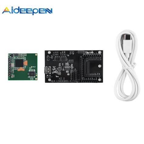 Aideepen Mới 60ghz Hlk Ld6002 Fmcw Radar Mô đun Con Người Hô Hấp Báo động Nhịp Tim Phát Hiện