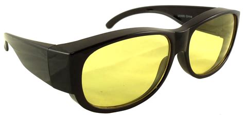 Night Driving Fit Over Sunglasses With Yellow Lenses Wear Over Glass