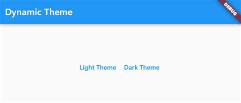 Flutter テーマの設定・適用 Take4 Blue