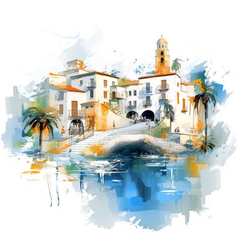 Impressionistic Art Style Plan Clipart 4k And Vector Art Imagella