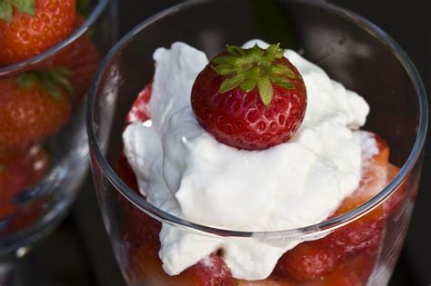 Receta Fresas Con Crema Para Negocio