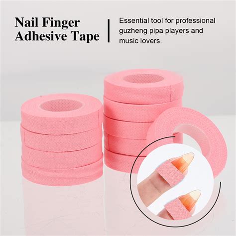 Gong 10 Rolls Practical Guitar Finger Tapes Chinese Zither Finger Self