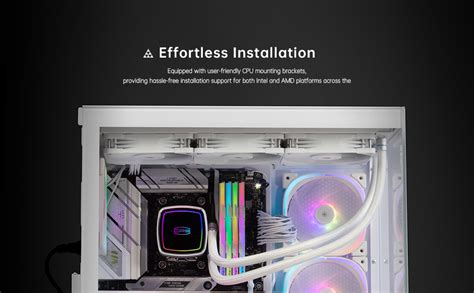DE360 AIO Liquid Cooler, PCCOOLER Watercooling, Wasserkühler, All-in ...
