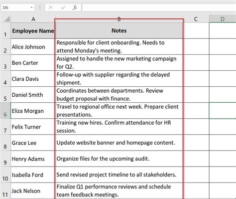 How To Make Excel Go To Next Line Automatically Excel Insider