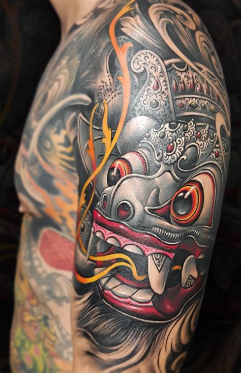 Barong Mask Tattoo Artofit