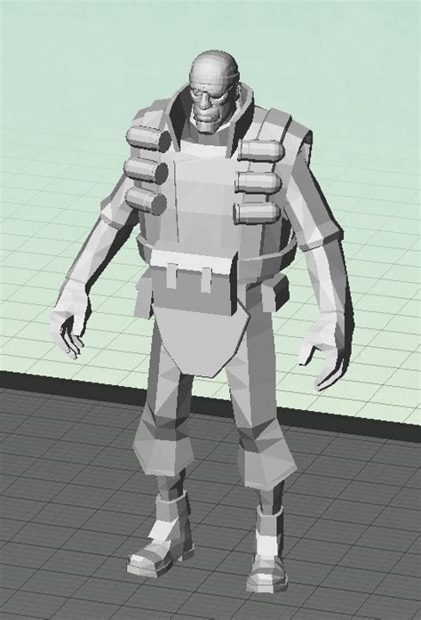 Бесплатный 3d файл Team Fortress 2 Demoman 👫 ・Дизайн 3d печати для