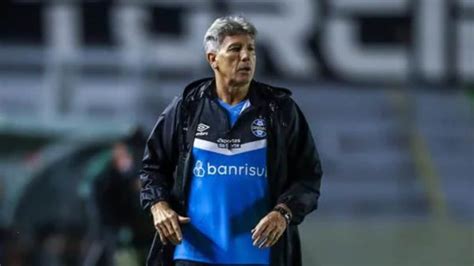Renato se atrapalha nas contas no Grêmio e chega até a defender o Inter afirma jornalista