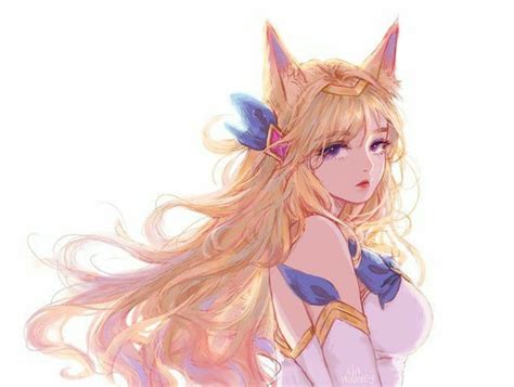 Star Guardian Ahri 💖 By Teddy Rleagueoflegendssfw