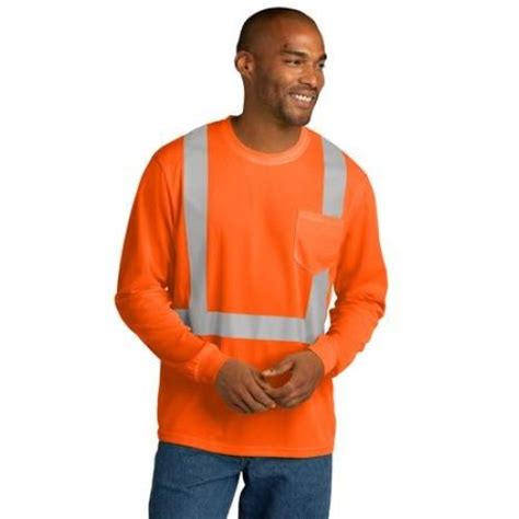 Ansi 107 Class 2 Mesh Long Sleeve Tee