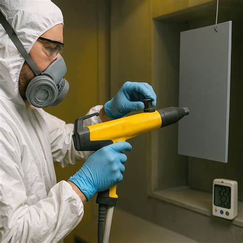 Powder Coating Application Process Step By Step Industrial Finishing