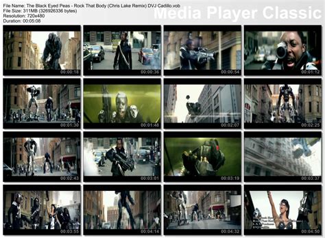 Audio Y Video Remix Dvj Cadillo The Black Eyed Peas Rock That Body
