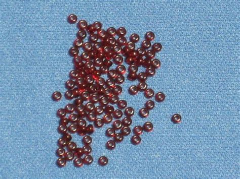 Glass Beads Matte In Synthetic Beads