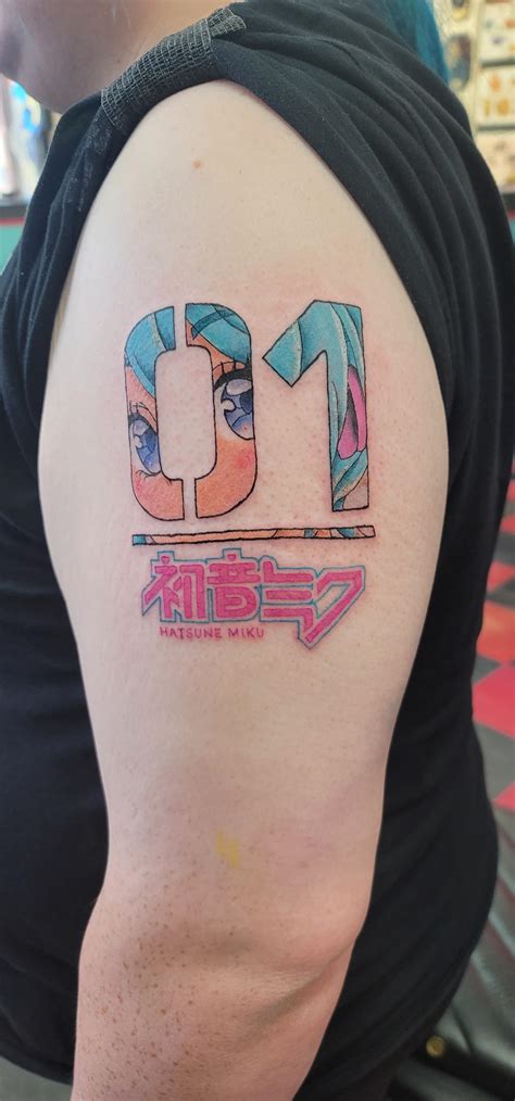 My First Hatsune Miku Tattoo R Hatsune