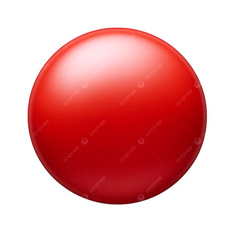 red round button simple element three dimensional button free pattern red circle button