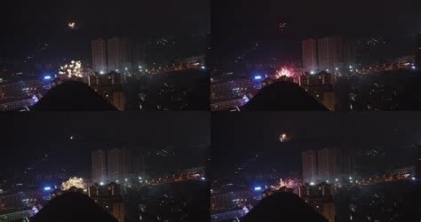 城市中的烟花视频素材下载编号9215974光厂vj师网
