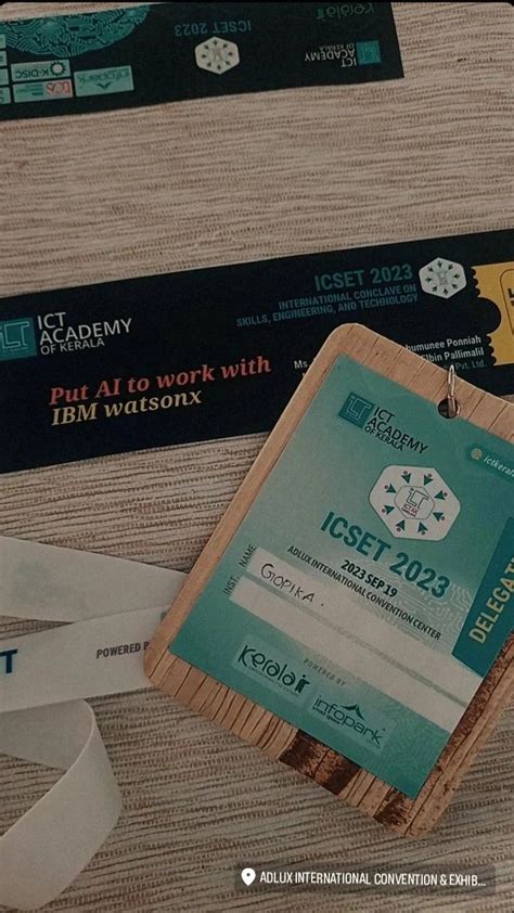 Gopika Satheendran On Linkedin Icset2023 Memorableevent Ictkerala Gratitude