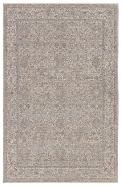 Vivace Traditional Floral Gray Taupe Rug 63 X 96