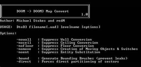 DOOM To DOOM Map Converter Doom III GameFront