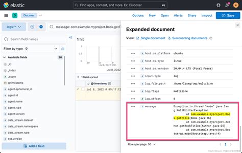 Observability：如何在使用 Elastic Agents 把多行的日志摄入到 Elasticsearch 中如何使用 Elastic Agents 把定制的日志摄入到