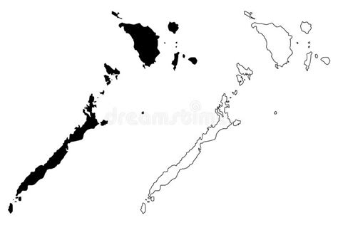 Mimaropa Region Map Vector Stock Vector Illustration Of Line 138353858
