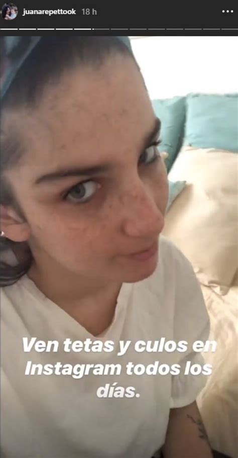 Juana Repetto contestó a las críticas por su polémica foto junto a su hijo