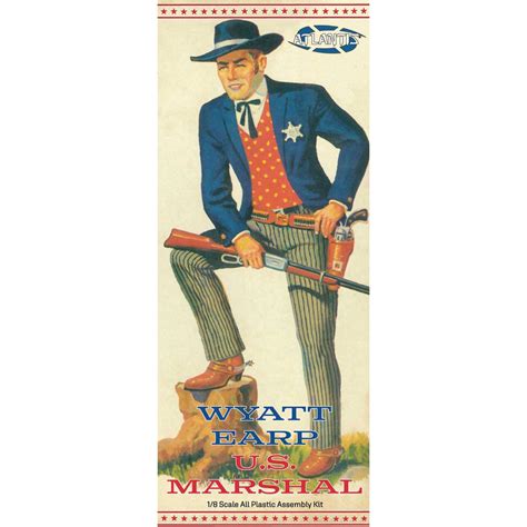 Wyatt Earp Us Marshal Model Kit Atomic Books